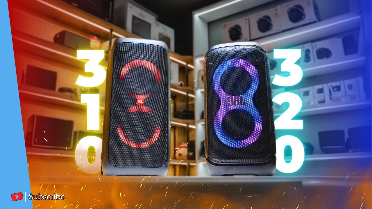 JBL Partybox Stage 320 VS JBL Partybox 310 - Loa mới hơn gì loa cũ?