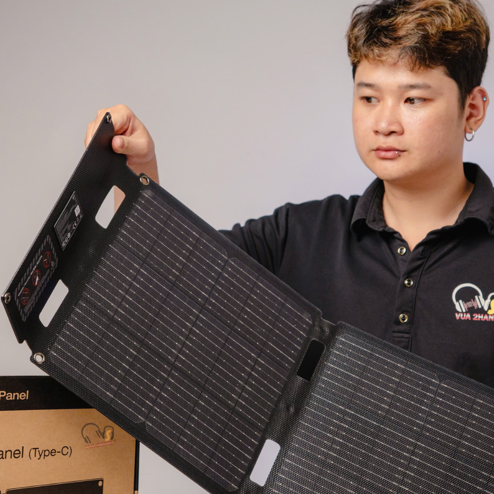 EcoFlow 60W Solar Panel Nguồn Điện Di Động, Gấp Gọn Cho Cuộc Phiêu Lưu