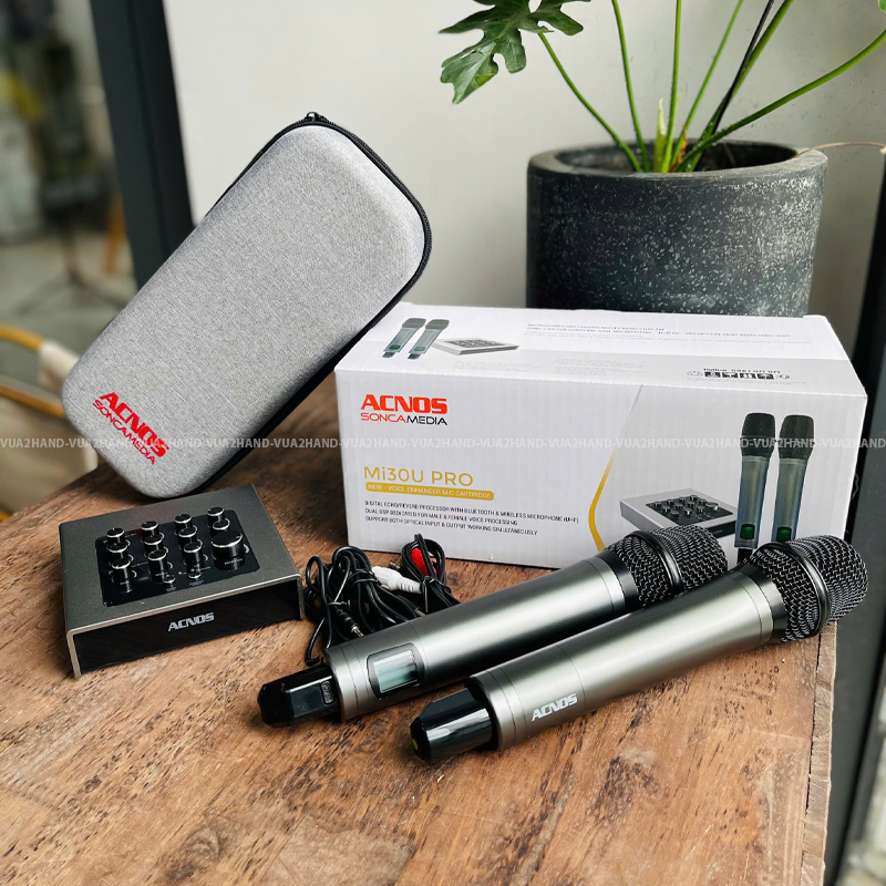 Unboxing vang số chỉnh cơ Acnos MI30U Pro mới được ra mắt 2024