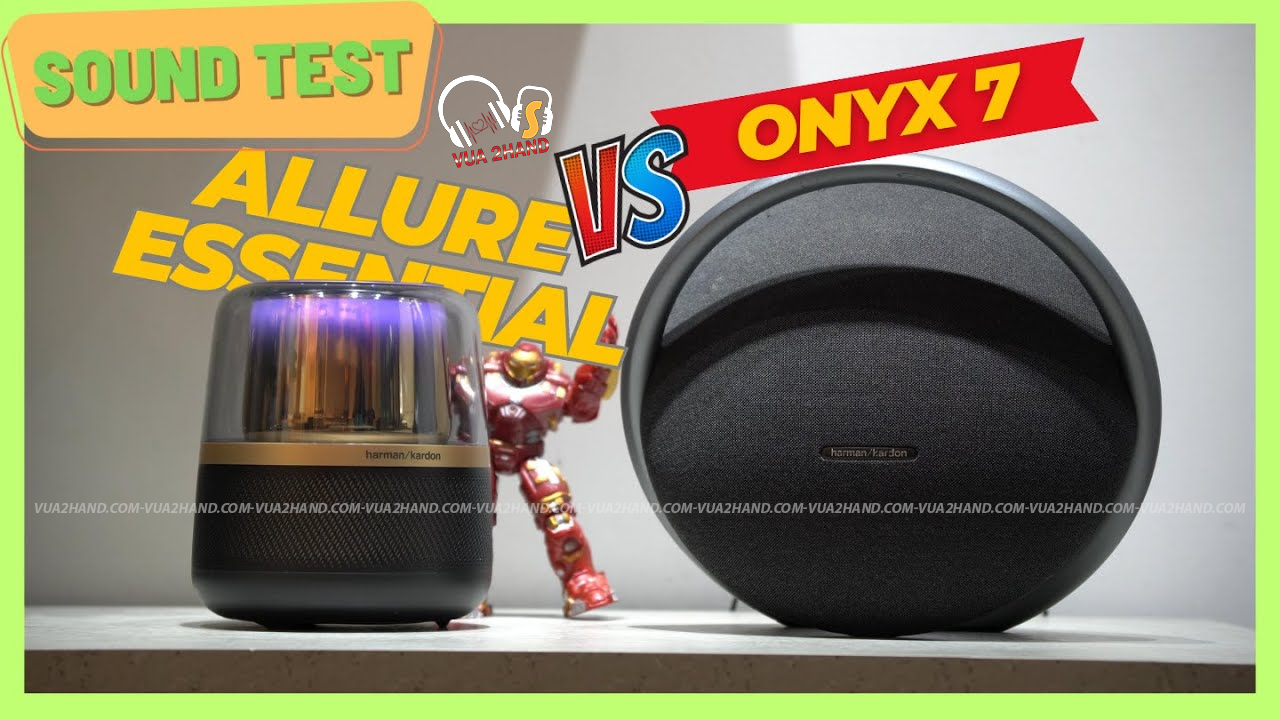 Harman Kardon Allure ESSENTIAL vs Onyx 7 Solo - Test Sound