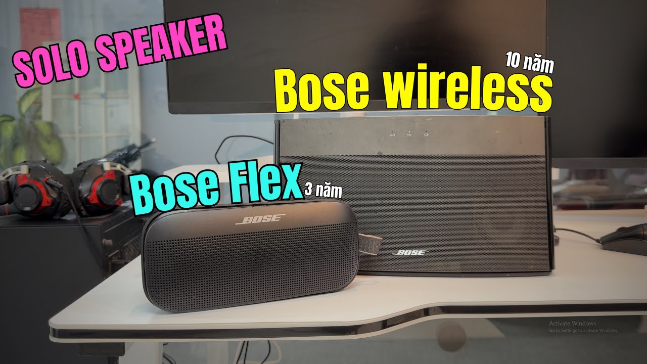 Bose Soundlink Wireless System vs Soundlink Flex - Solo Speaker | Đời ...