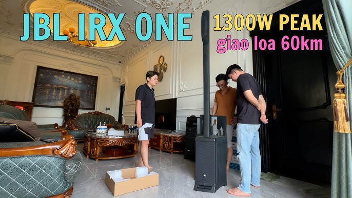 JBL IRX ONE công suất ảo 1300w - Khui loa & Giao loa về Bình Dương