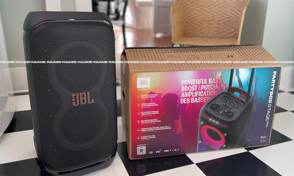 JBL PartyBox Stage 320: Khui Thùng & Trải Nghiệm Thực Tế