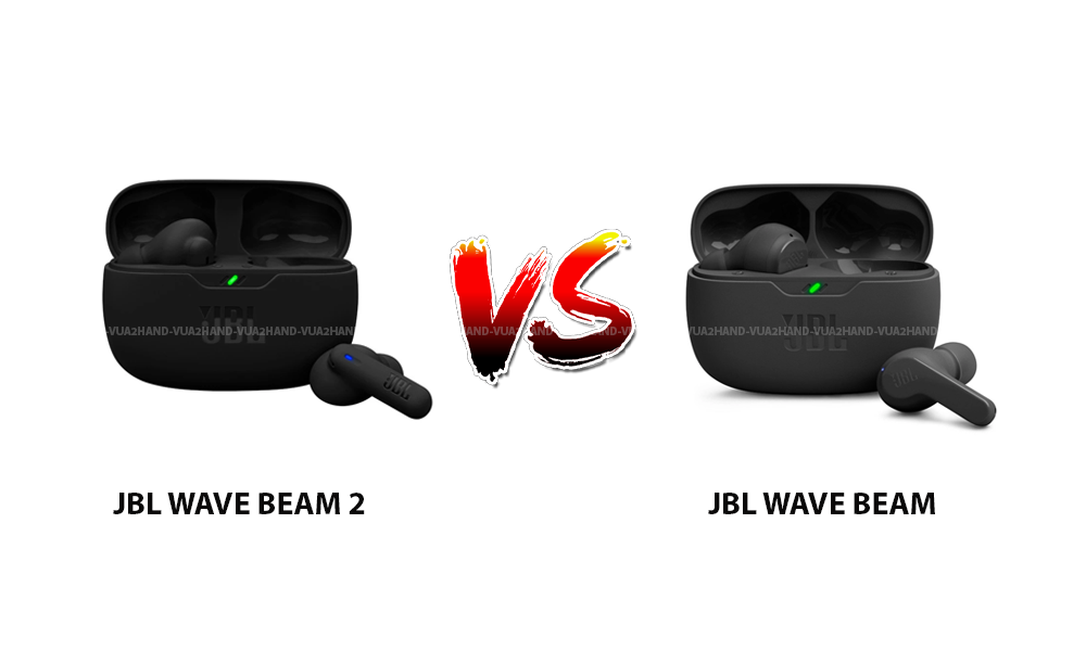 So sánh tai nghe JBL Wave Beam 2 với JBL Wave Beam
