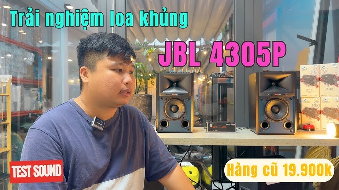 Trải nghiệm thử loa cao cấp JBL Monitor 4305P hàng cũ giá cực tốt