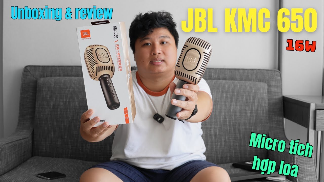 Jbl Kmc 650 - Unboxing & Review Micro kèm loa mới nhất JBL 2024