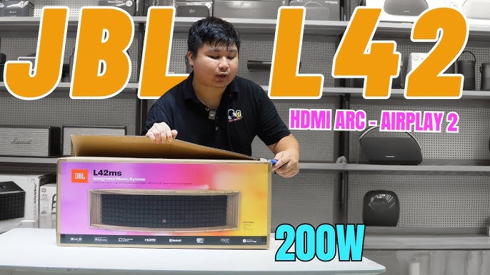 UNBOXING JBL L42 HI-END trang bị công nghệ quá MẠNH