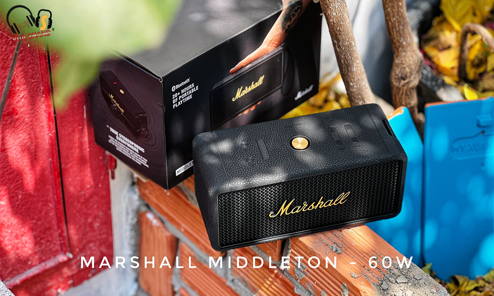 Trên tay Loa MARSHALL MIDDLETON 60w mới nhất đã đổ bộ vào Shop Vua2hand ...