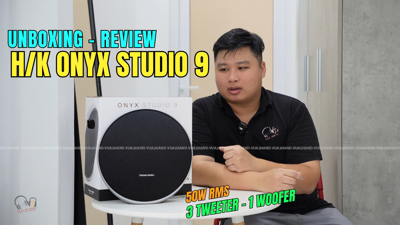 Unboxing & Review đầu tiên loa Harman Kardon Onyx Studio 9 mới nhất 2024